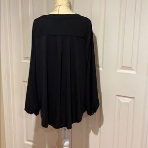 Apt. 9 | Tops | Apt 9 Black Long Sleeve Blouse Sheer 2x Womans | Poshmark